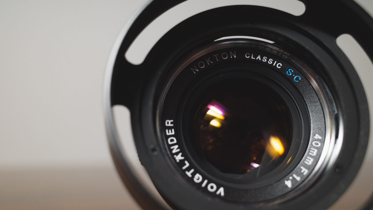 【NOKTON classic 40mm F1.4 SC】レビュー